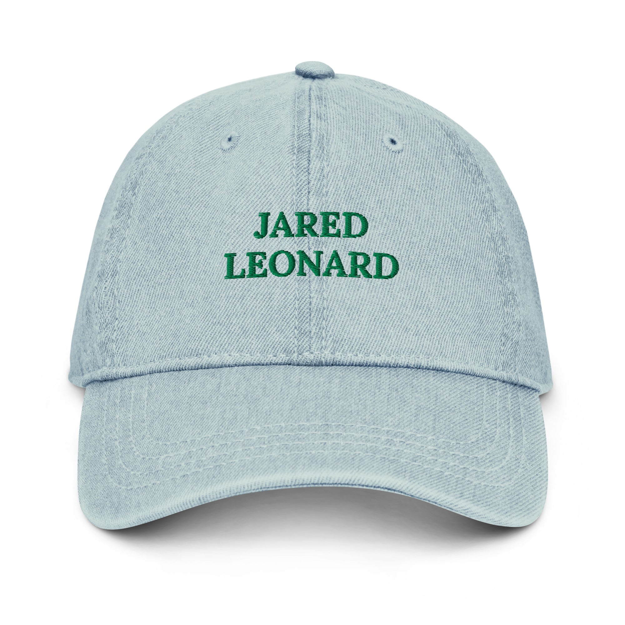 JARED LEONARD Denim Hat Green
